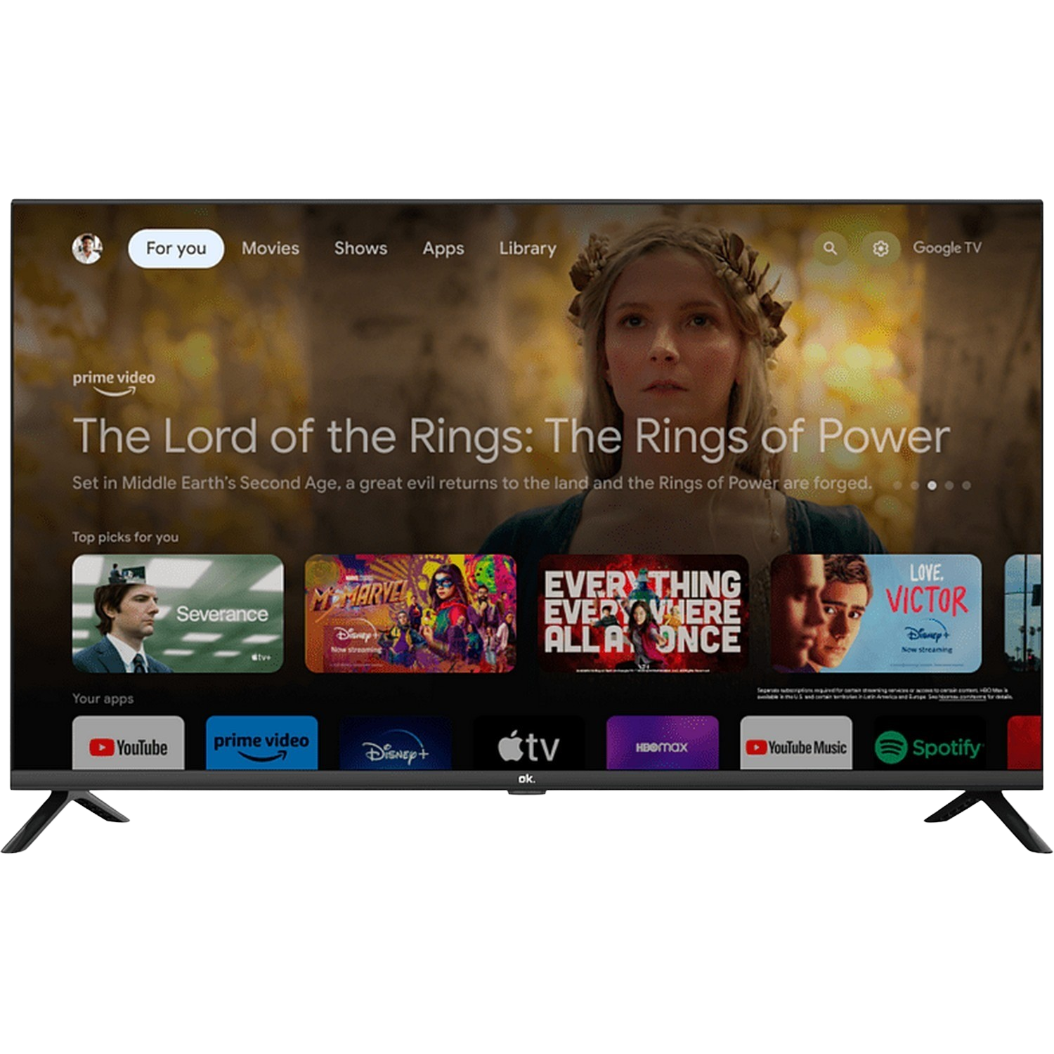 TV OK LCD FULL LED 40 202349