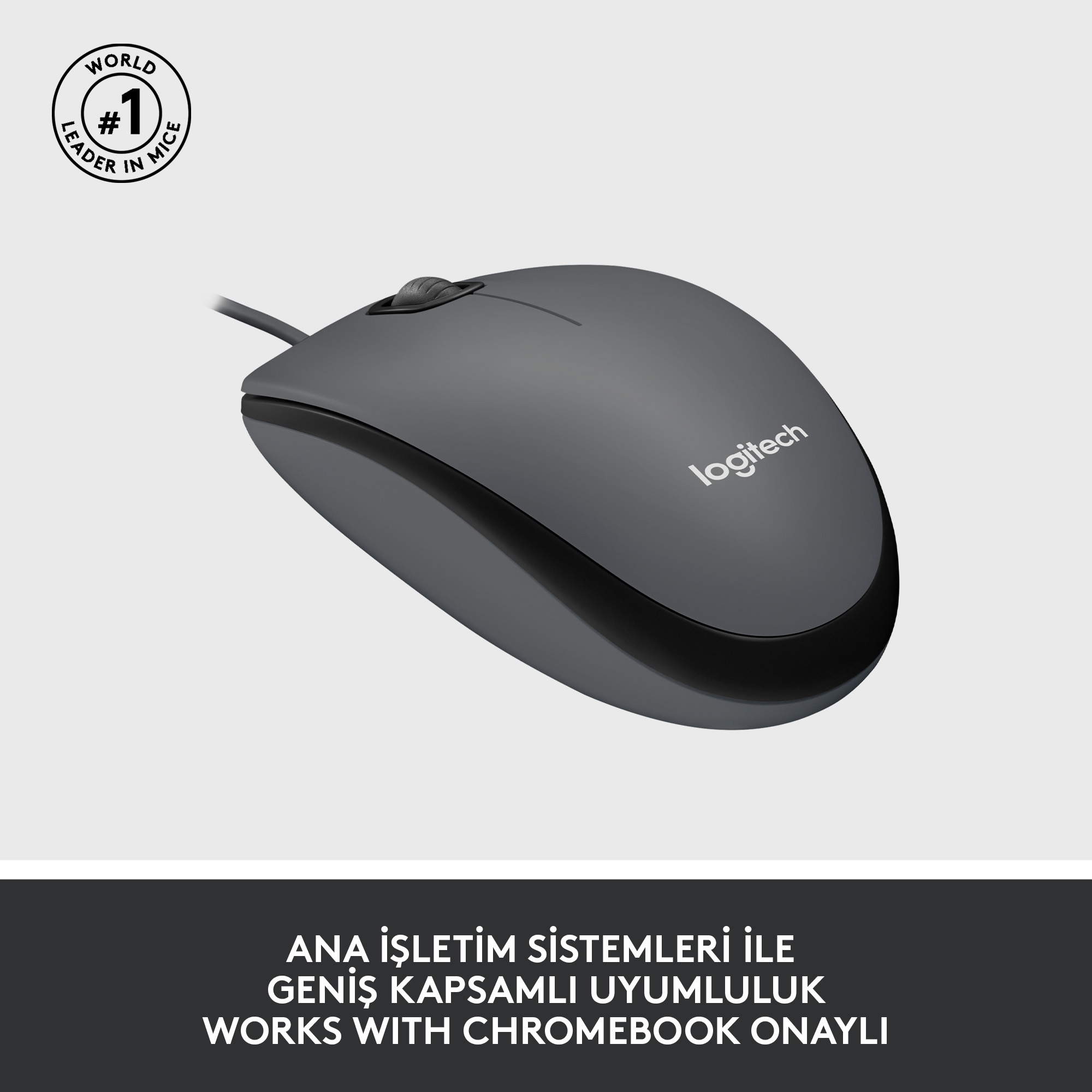 LOGITECH M100 Kablolu 1.000 DPI USB Mouse | Siyah Fiyat & Özellik ...