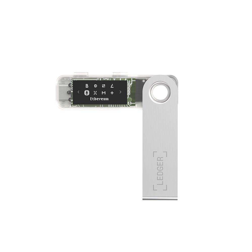 LEDGER Hardware-Wallet NANO S PLUS Kristallklar Hardware-Wallet ...