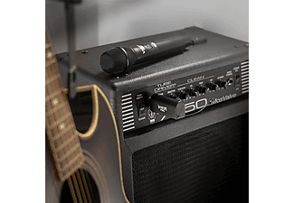 Micrófono | Vieta Pro Party Mic, -25 db, Inalámbrico, Negro