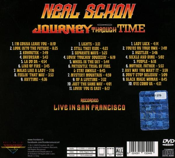 Neal Schon | Neal Schon - Journey Through Time - (CD + DVD Video) Rock ...