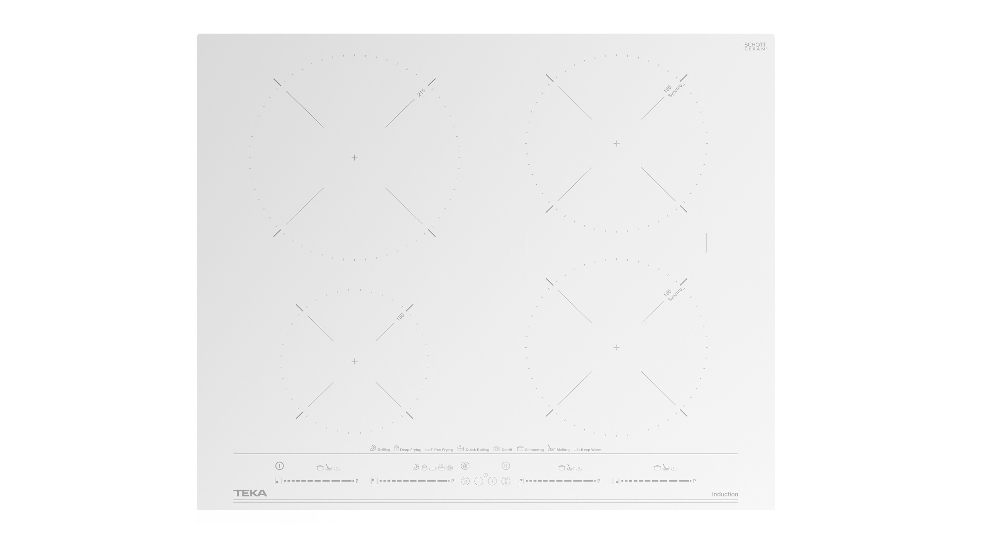 TEKA IZC 64630 WH Ankastre İndüksiyonlu Ocak Beyaz Fiyat & Özellik ...