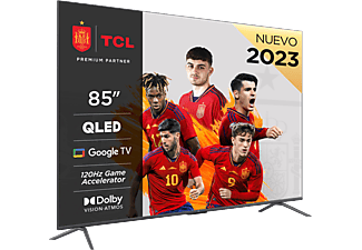 TV QLED 85" | TCL 85C645, UHD 4K, Quad Core, Smart TV, Dolby Atmos ...