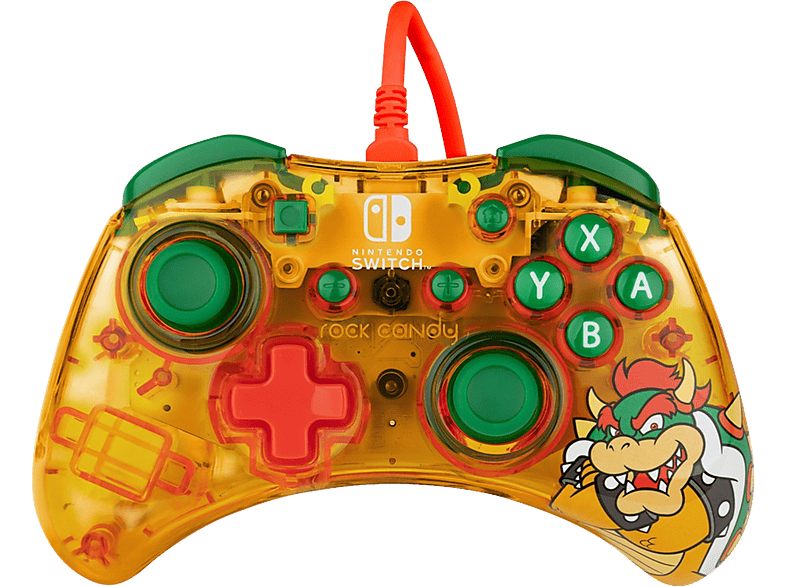 PDP Rock Candy Wired Nintendo Switch Controller | Bowser kopen ...