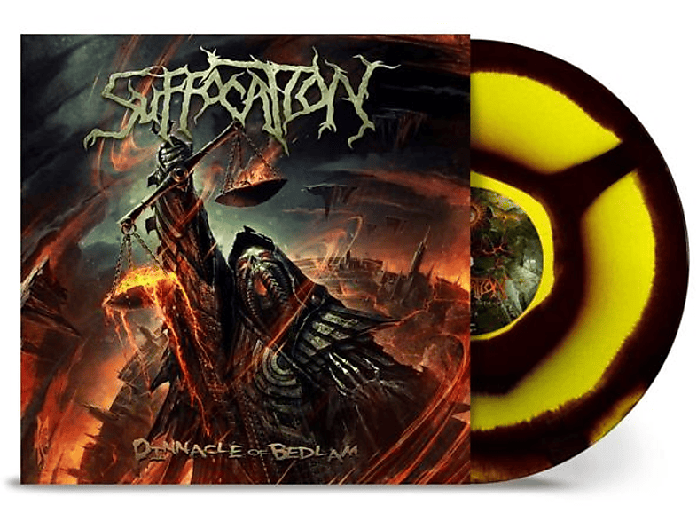 Suffocation | Suffocation - Pinnacle of Bedlam(Ltd.Yellow/Black Corona - (Vinyl) Heavy Metal ...