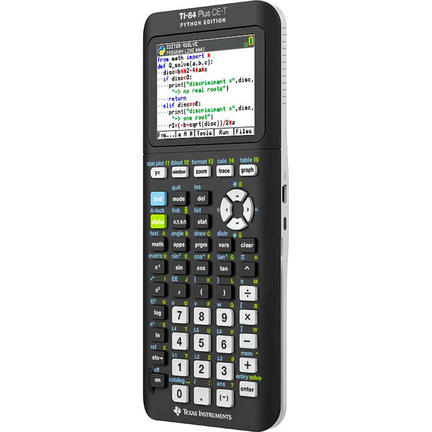 TEXAS INSTRUMENTS TI-84 Plus CE-T Python Edition Zwart kopen? | MediaMarkt