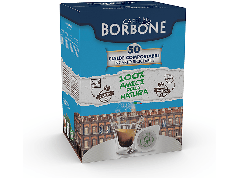 CAFFE BORBONE Caffè in cialde E.S.E MISCELA NOBILE 50PZ | MediaWorld.it