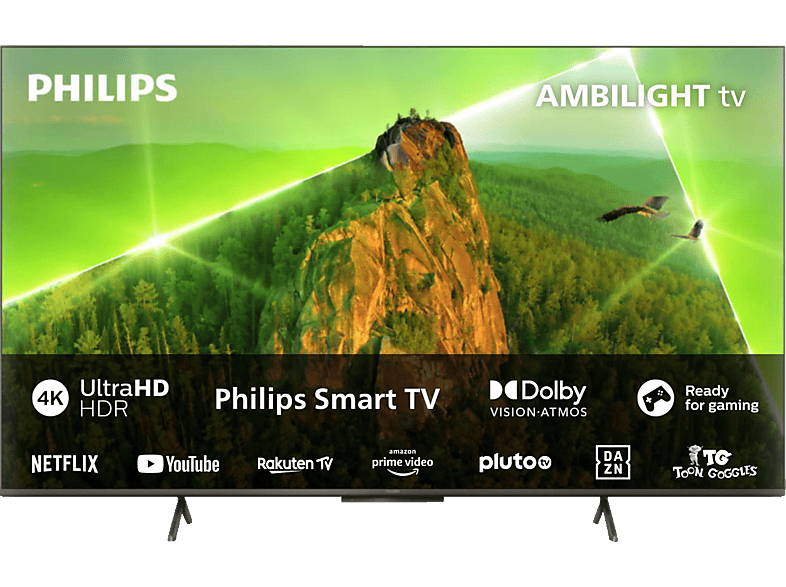 PHILIPS 75PUS8108/12 4K LED Ambilight TV (Flat, 75 Zoll / 189 cm, UHD ...