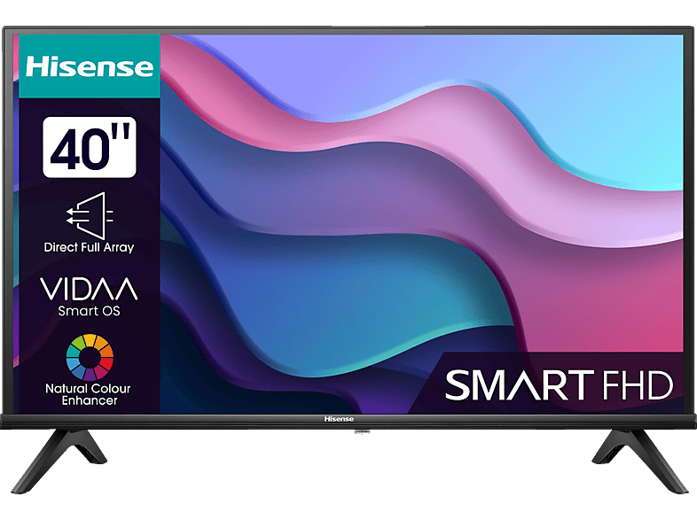 LED TV HISENSE 40A4K LED TV (Flat, 40 Zoll / 101 cm, Full-HD, SMART TV ...