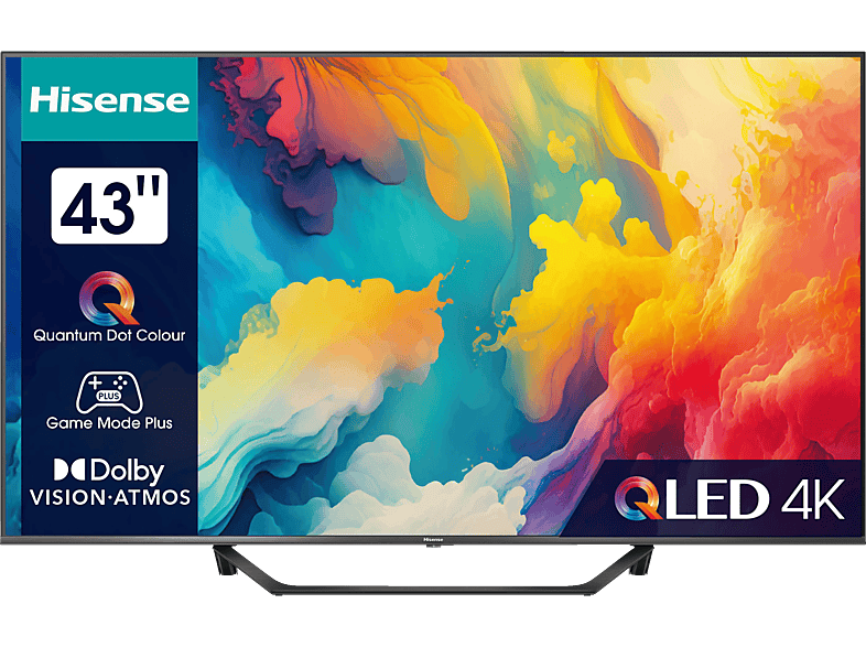 LED TV HISENSE 43A7KQ LED TV (Flat, 43 Zoll / 109 cm, UHD 4K, SMART TV ...