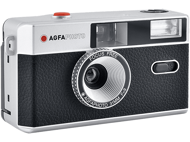 AGFA Analoge camera met flits Zwart | MediaMarkt
