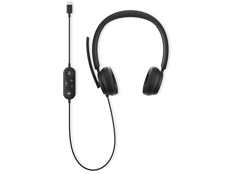 Słuchawki przewodowe MICROSOFT Modern USB-C Headset I6N-00009 | MediaMarkt