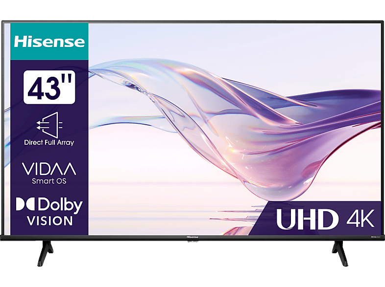 LED TV HISENSE Hisense 43A6K 4K UHD Smart TV LED TV (Flat, 43 Zoll ...