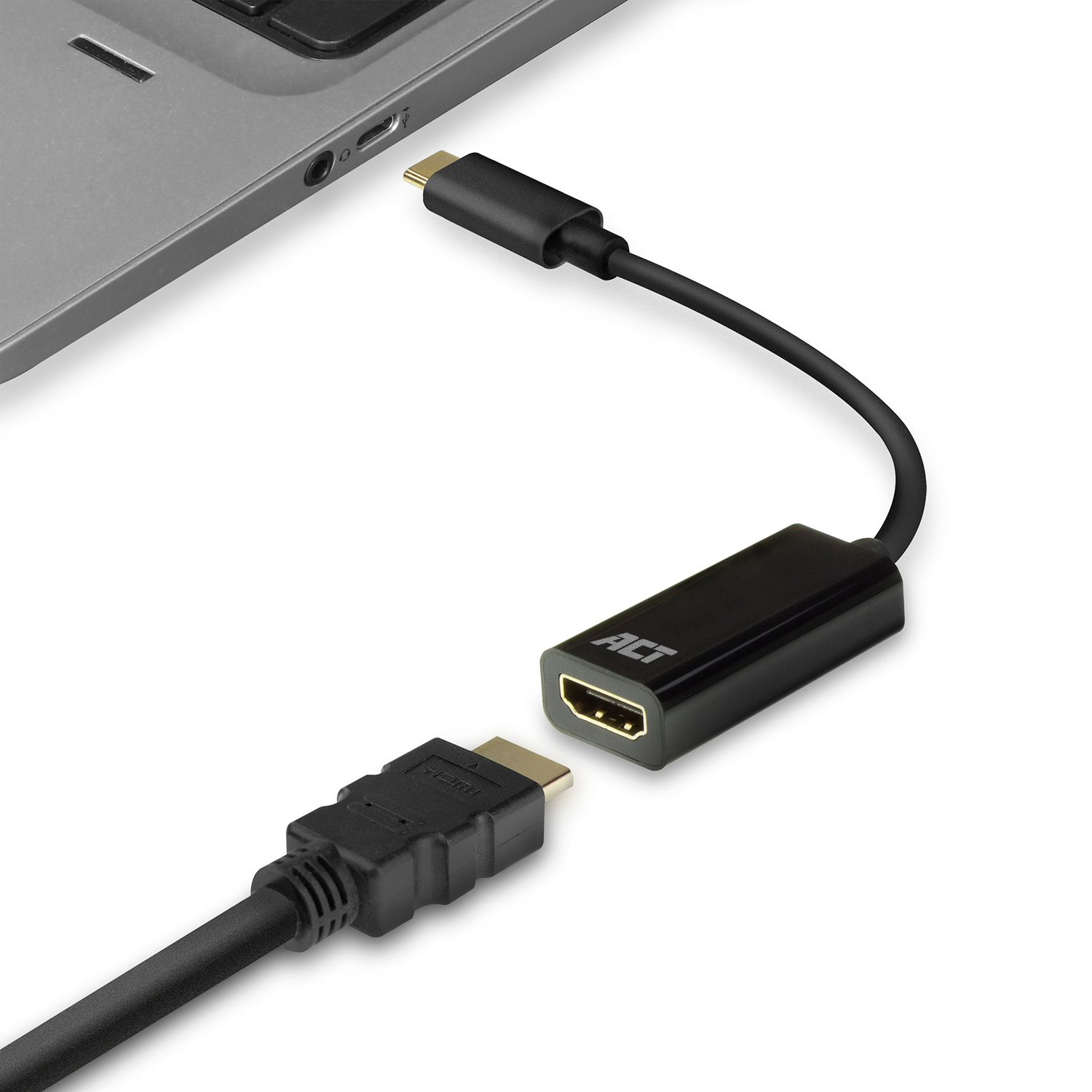 ACT USB-C naar 4K HDMI Adapter 4K @ 30Hz kopen? | MediaMarkt