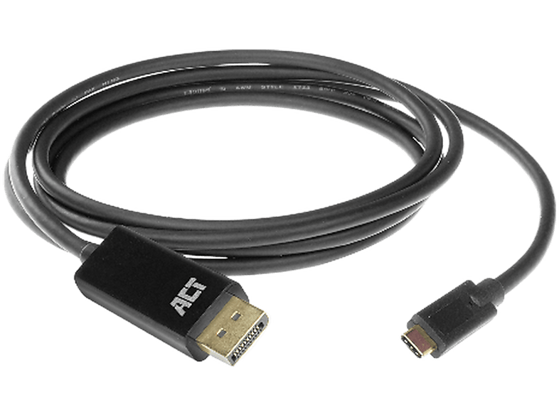 ACT USB-C naar DisplayPort kabel 2,0 meter | MediaMarkt
