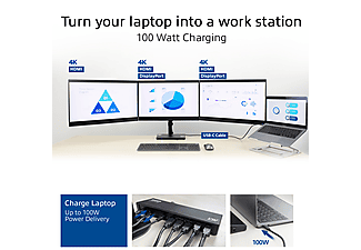 ACT USB-C Triple 4K Docking Station kopen? | MediaMarkt