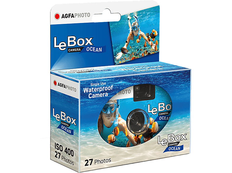 AGFAPHOTO Wegwerp camera LeBox Ocean (601100) | MediaMarkt