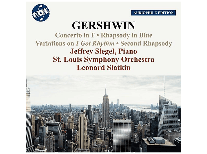 Siegel,Jeffrey/Slatkin,Leonard/St.Louis SO | Concerto in F/Rhapsody in ...