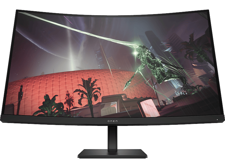 HP OMEN 32c 31,5 Zoll Curved Gaming Monitor, WQHD, 1 ms Reaktionszeit ...