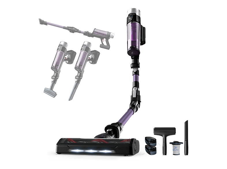 Aspirador escoba | Rowenta RH2039WO X-Force Flex 9.60 Allergy, 200 W, 0 ...