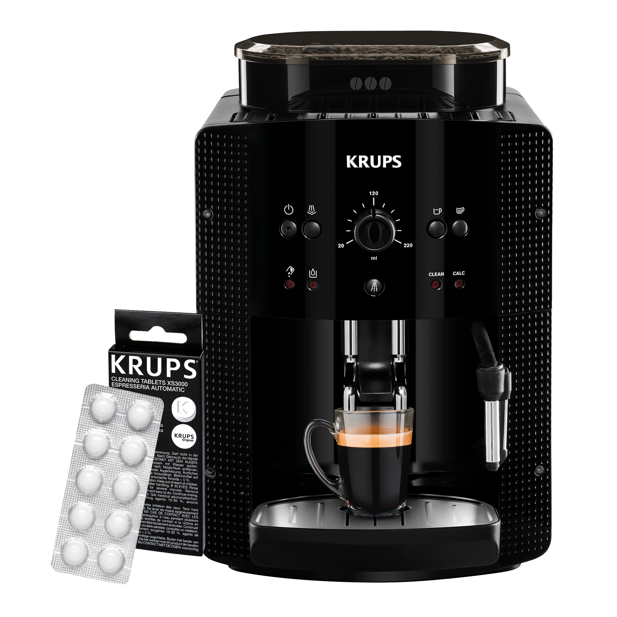 Cafetera superautomática | Krups Roma EA81K870, 1450 W, 15 bar, 1.7 L ...