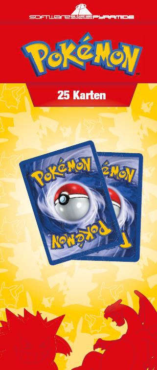 SOFTWARE PYRAMIDE Pokémon Sammelkarten | 25 Karten Sammelkarten ...