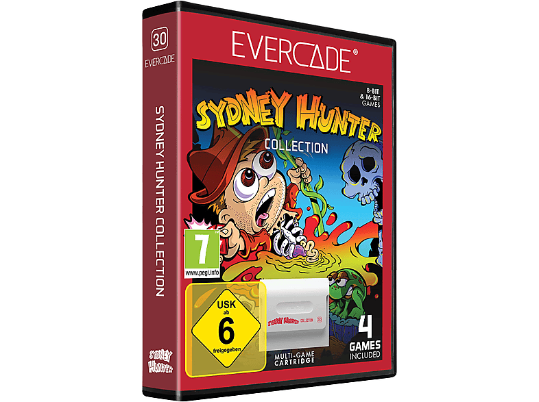 Blaze Evercade Sydney Hunter Collection Cartridge | [Speicherkarte ...