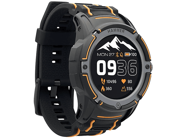 Smartwatch GPS HAMMER Watch Plus Czarny | sprawdź cenę i opinie w ...