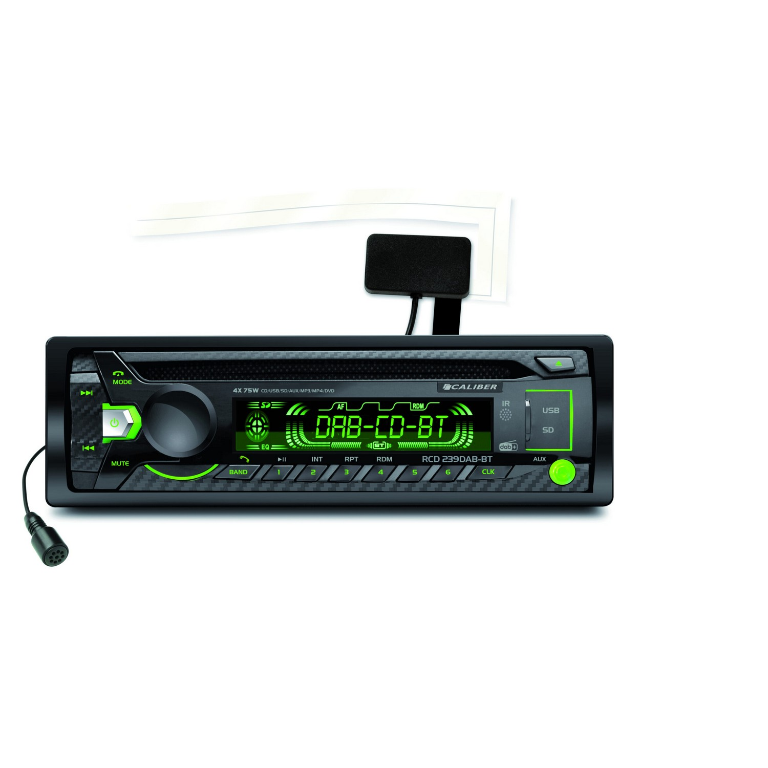 CALIBER Autoradio Bluetooth DAB+ CD (RCD239DAB-BT) | MediaMarkt