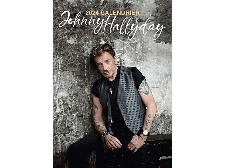 Johnny Hallyday 2024 Unofficial Calendar | A3-as naptár | MediaMarkt