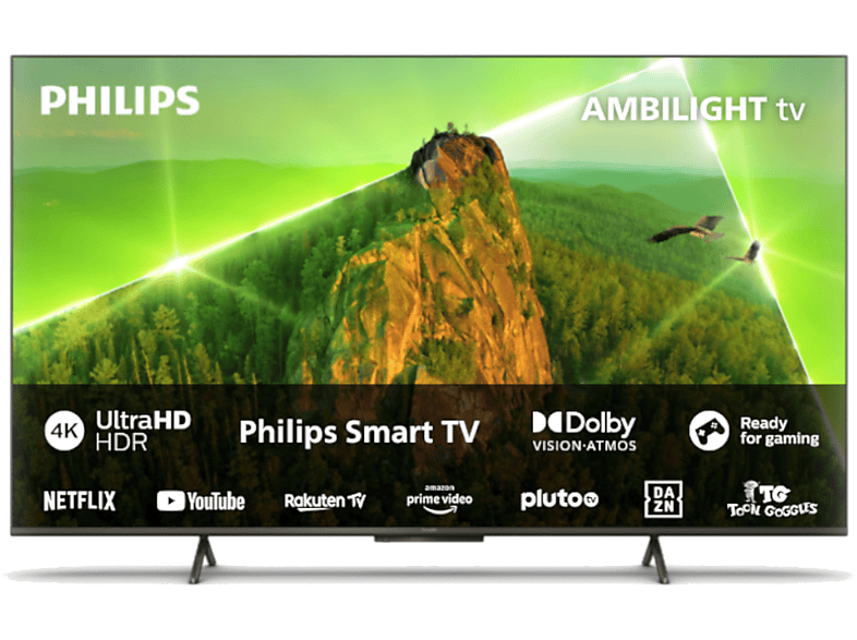 PHILIPS 75PUS8108 75 inç 189 Ekran Dahili Uydu Alıcılı Ambilight 4K ...
