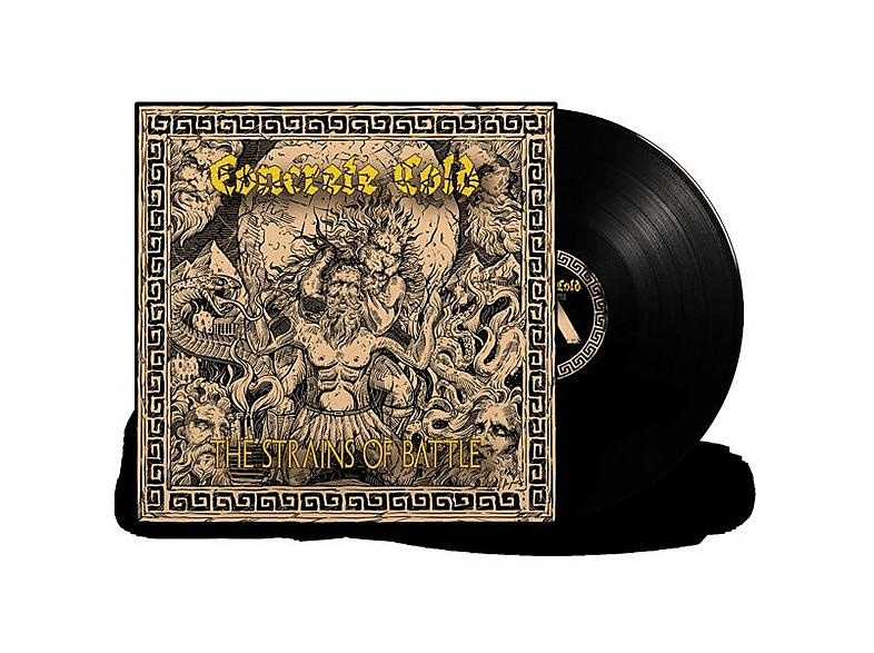 Concrete Cold | The Strains Of Battle (Black Vinyl) - (Vinyl) | SATURN