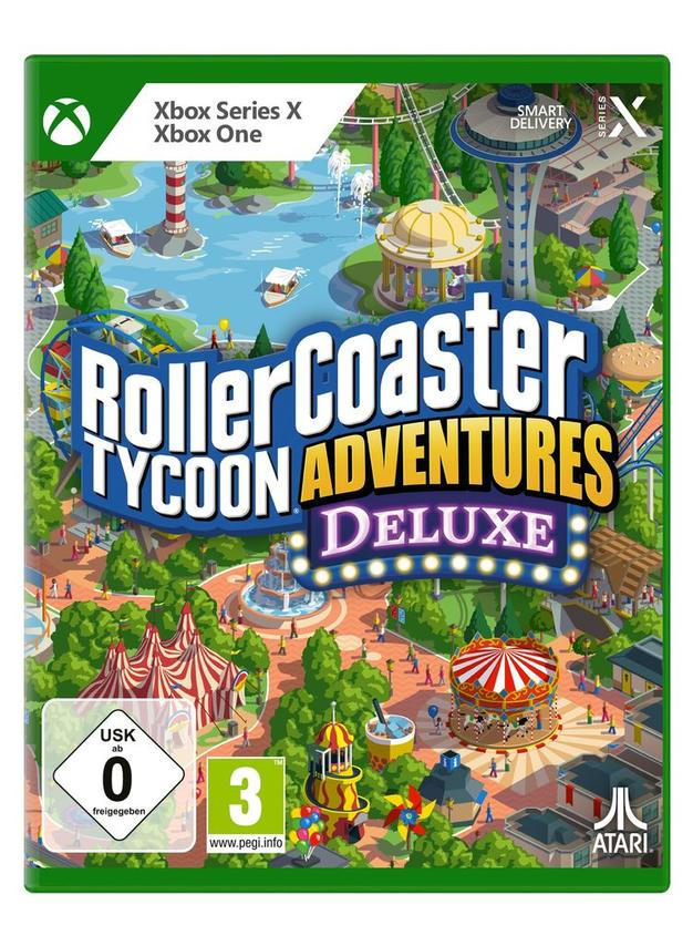 RollerCoaster Tycoon Adventures Deluxe - [Xbox Series X] | SATURN