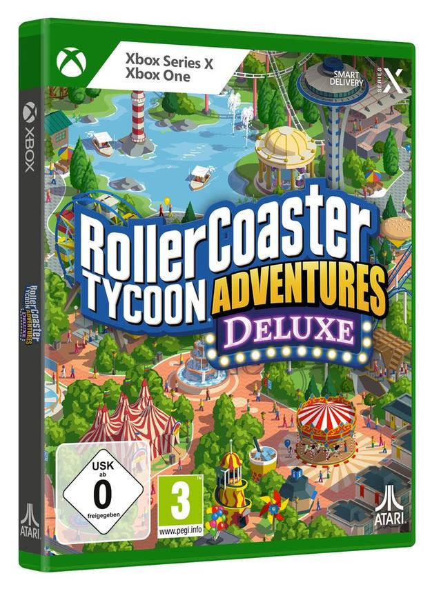 RollerCoaster Tycoon Adventures Deluxe | [Xbox Series X] | SATURN
