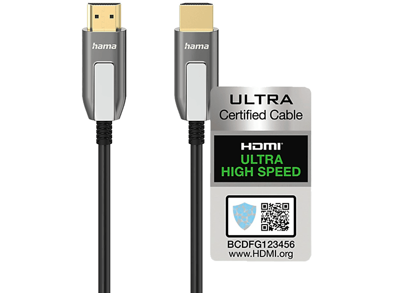 HAMA FIC Ultra High Speed HDMI kábel, UHD 8K, 48 Gbit/s, 10 méter ...