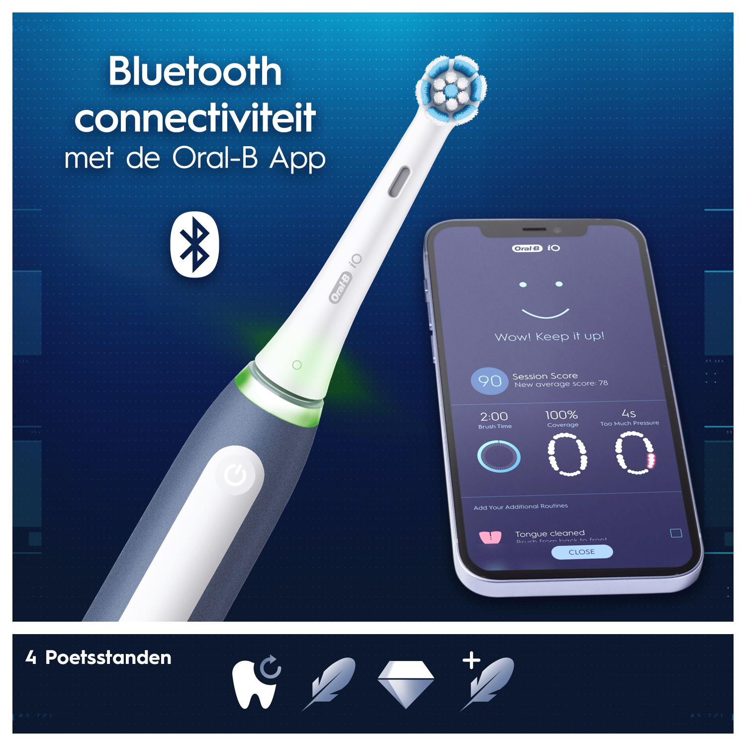 ORAL-B iO My Way Blauwe Elektrische Tandenborstel kopen? | MediaMarkt