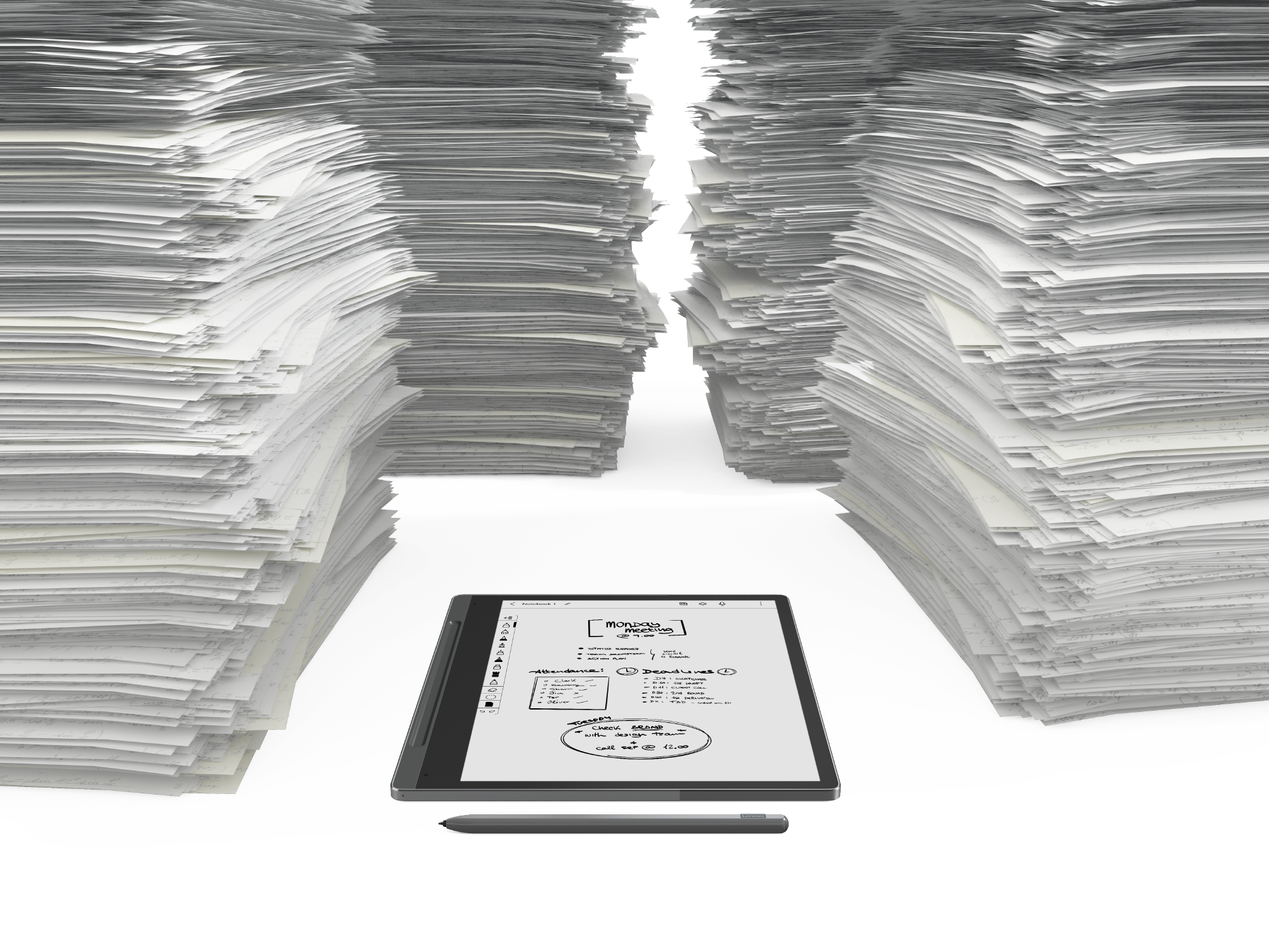 LENOVO Smart Paper Smart Paper, Schwarz | MediaMarkt