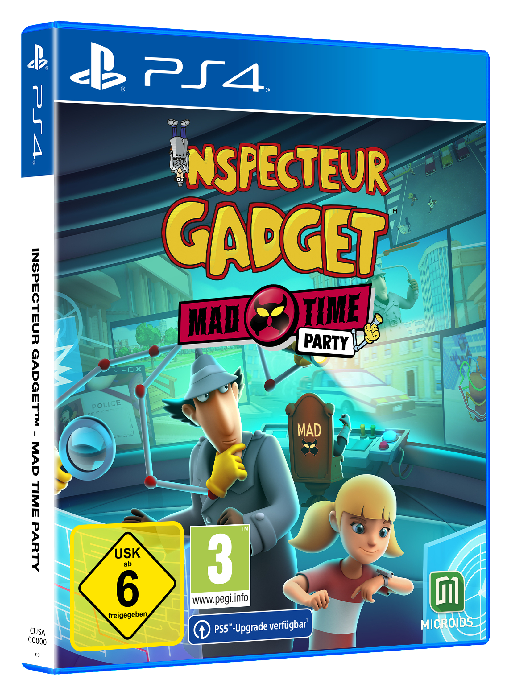 Inspector Gadget: Mad Time Party | [PlayStation 4] | SATURN