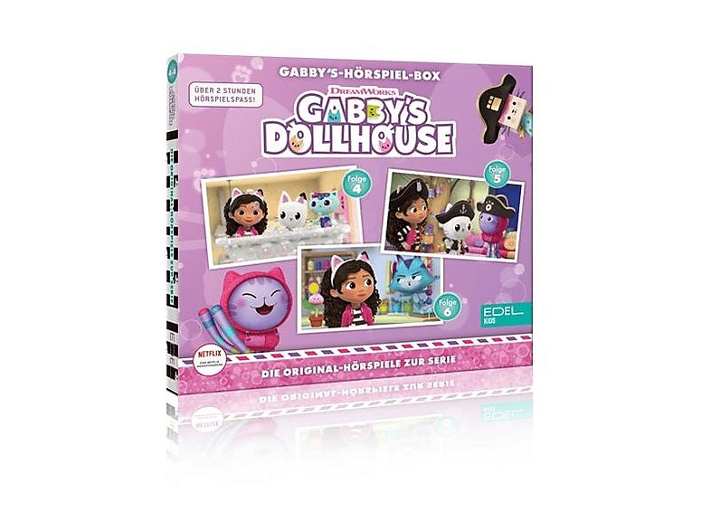 Gabby's Dollhouse | Hörspiel-Box,Folge 4-6 - (CD) | MediaMarkt