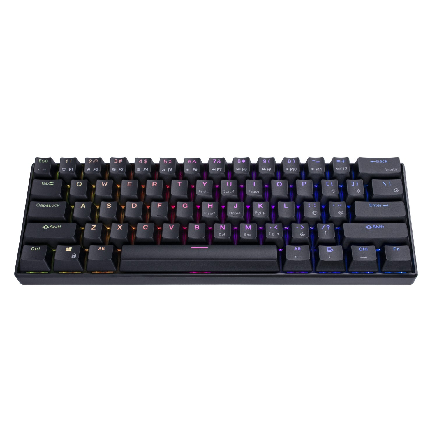ISY IGK 5000-BK-US Mechanisch Mini-gamingtoetsenbord Zwart kopen ...