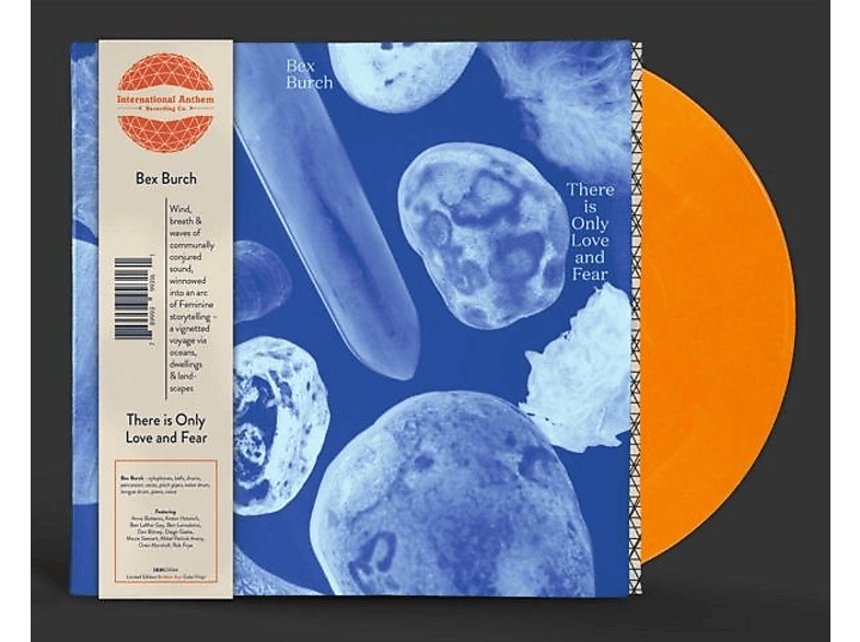 Bex Burch | There Is Only Love and Fear (Orange Colored) - (Vinyl) Bex ...