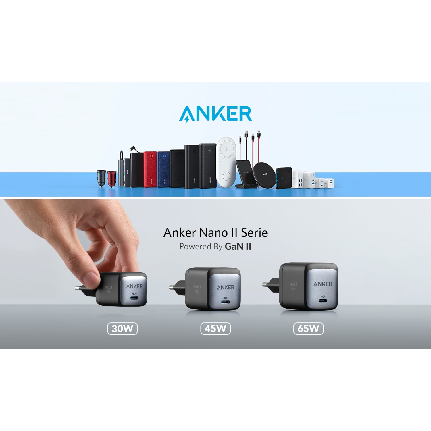 ANKER Nano II GaN II (65W) Black kopen? | MediaMarkt
