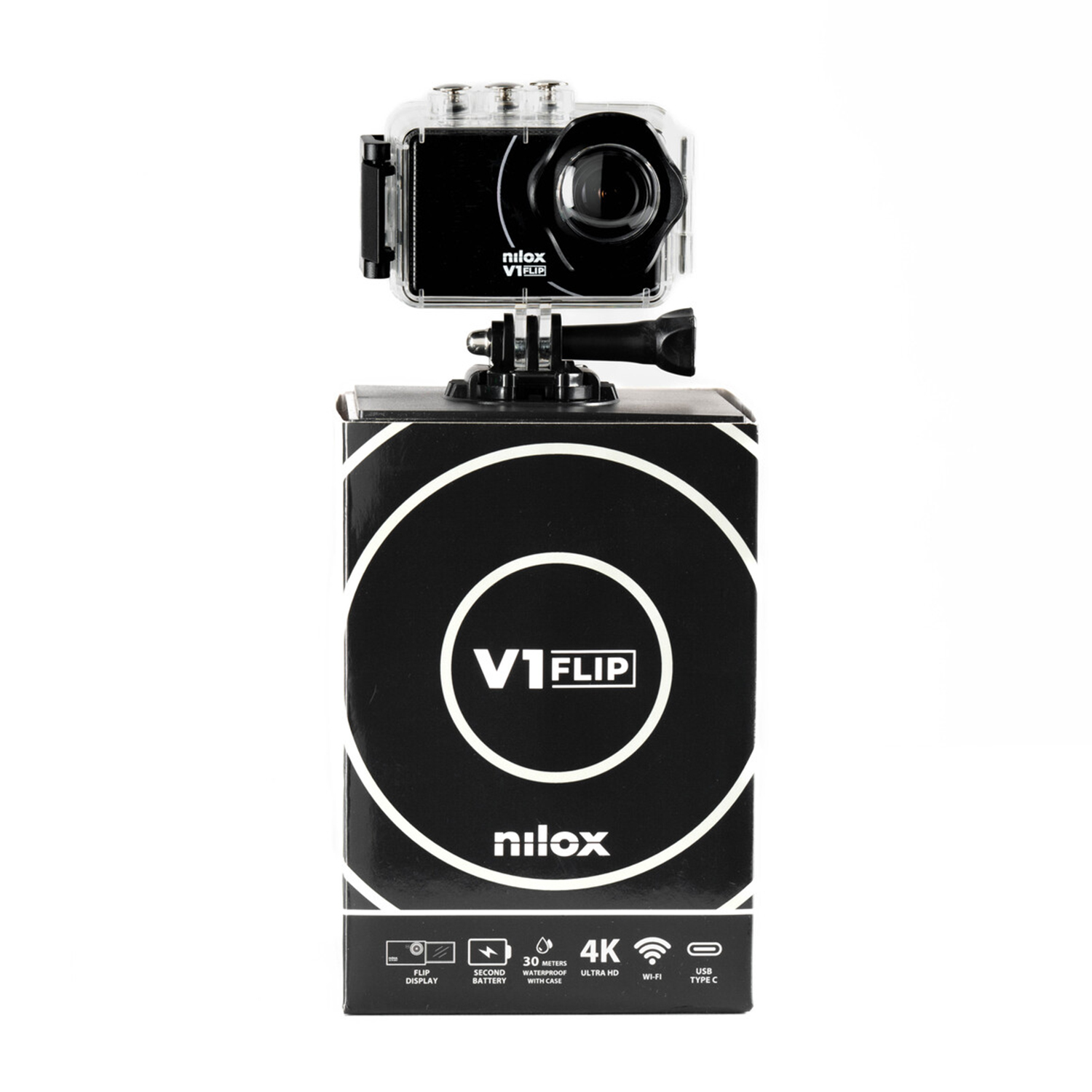NILOX V1 FLIP Action Cam 4K | MediaWorld.it