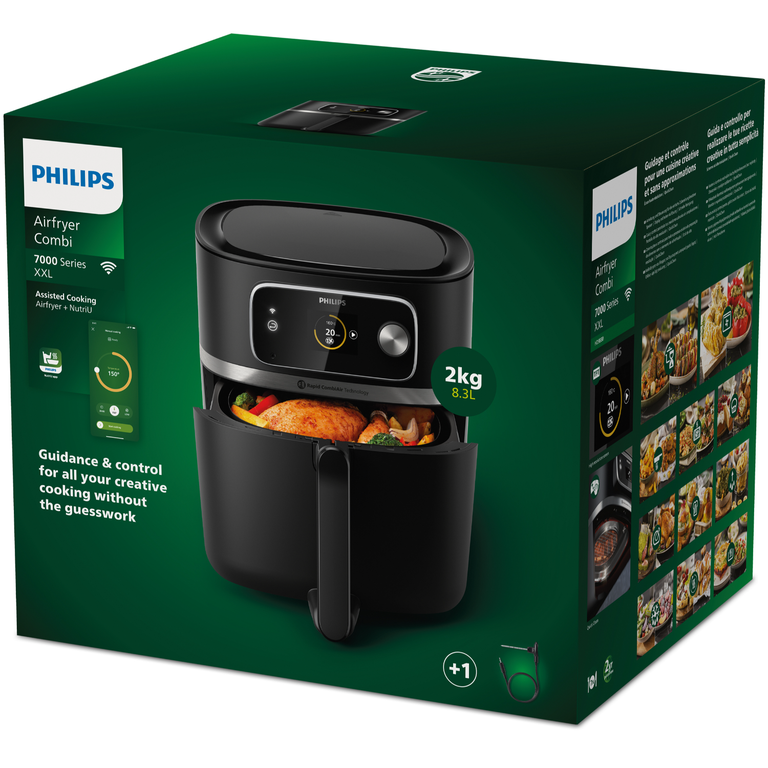 PHILIPS Airfryer combi connected XXL (HD9880/90)