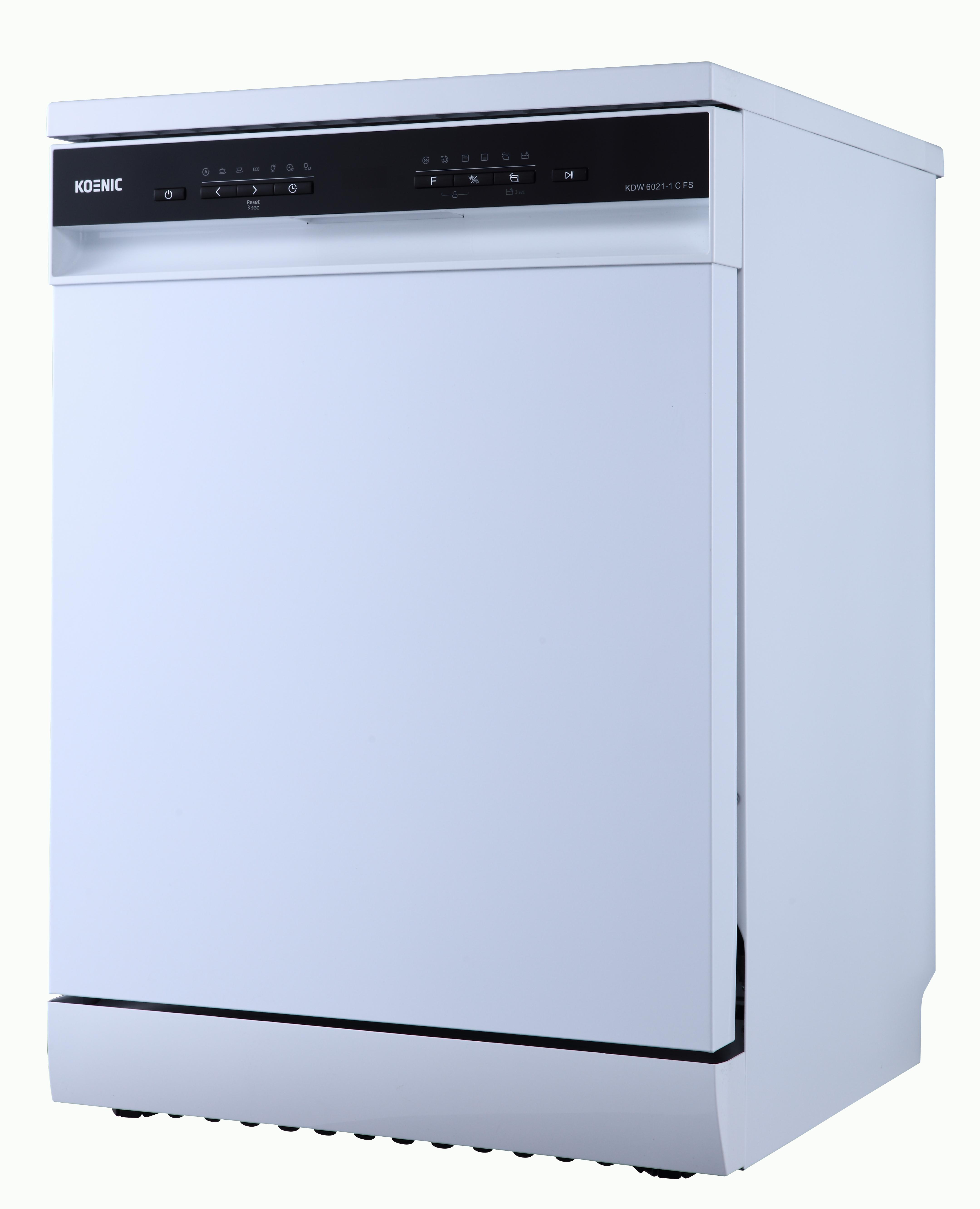 KOENIC KDW 6021-1 C Geschirrspüler (freistehend, Besteckschublade, 598 ...