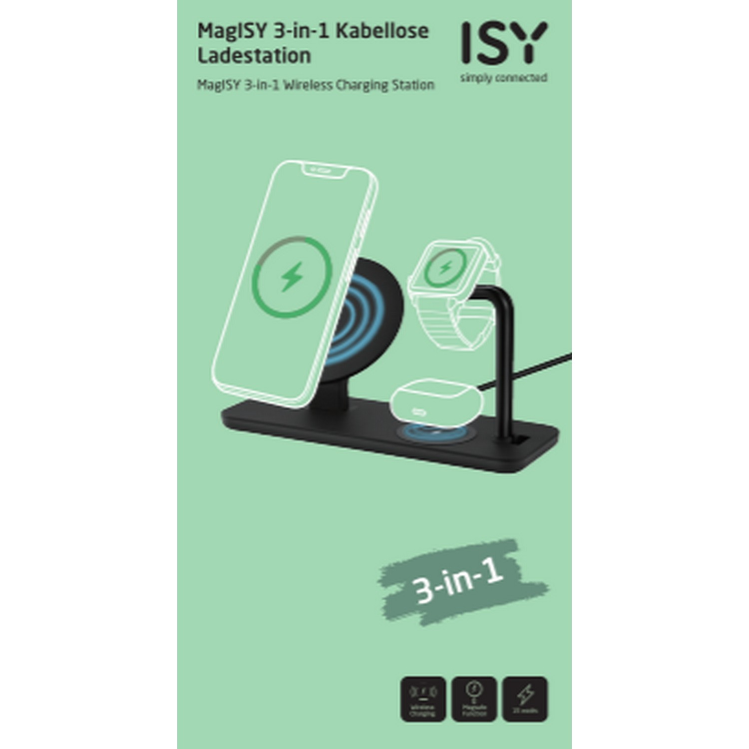 ISY Laadstation 3-in-1 (IMC-6015)