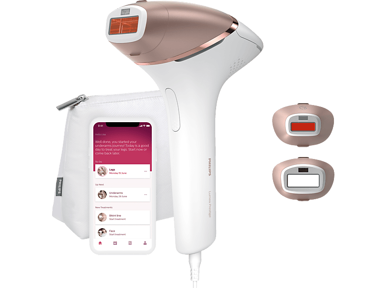 PHILIPS Lumea IPL 8000 Series BRI945/00 langanhaltend seidig glatte ...