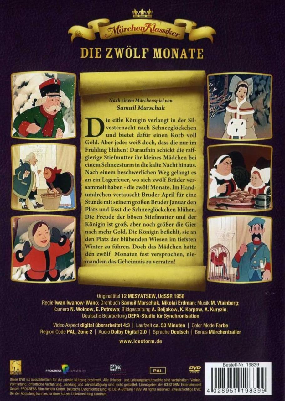 Die zwoelf Monate DVD online kaufen | MediaMarkt