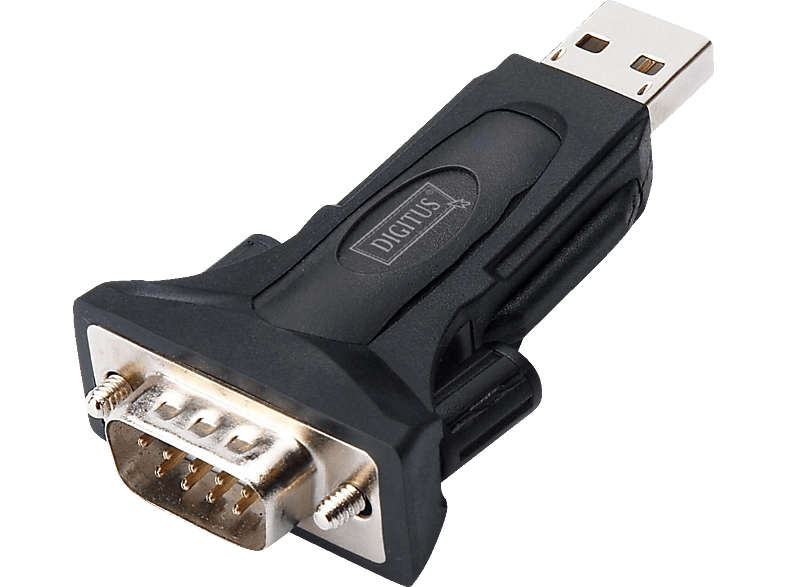 DIGITUS DA-7015 USB 2.0 Seriell Adapter, Schwarz | MediaMarkt