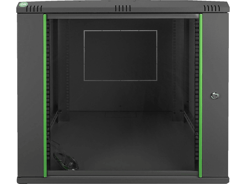 DIGITUS DN-19 12U-6/6-EC-SW Wandgehäuse, Schwarz | MediaMarkt